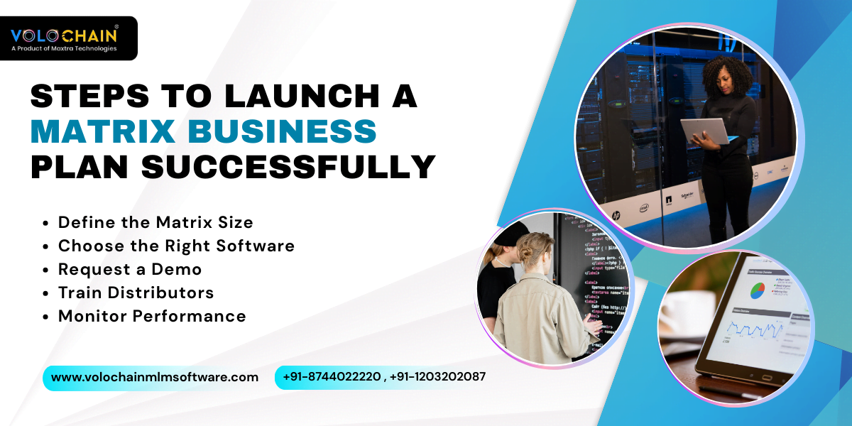 MLM Matrix Software | Volochain Mlm Software